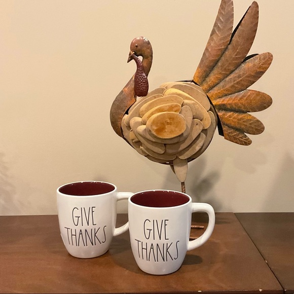 Rae Dunn | Dining | Rae Dunn Give Thanks 2sided Mug | Poshmark